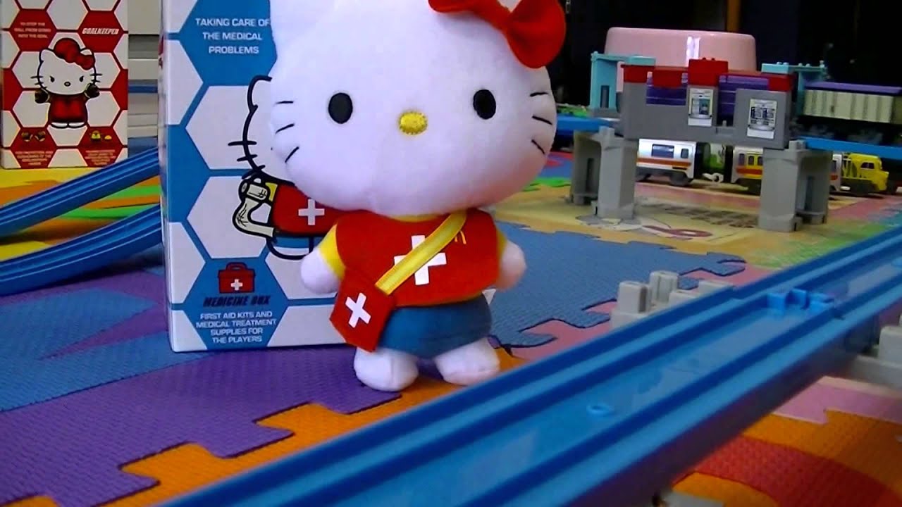 【Takara TOMY Plarail】 Chuggington 【CS-05】Harrison X Hello Kitty 00181 ...