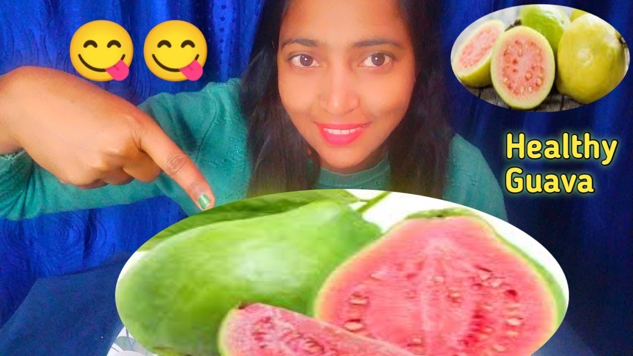 Eating Guava ,healthy Guava Juice, Eating Show, Big Bites, Mukbang ...