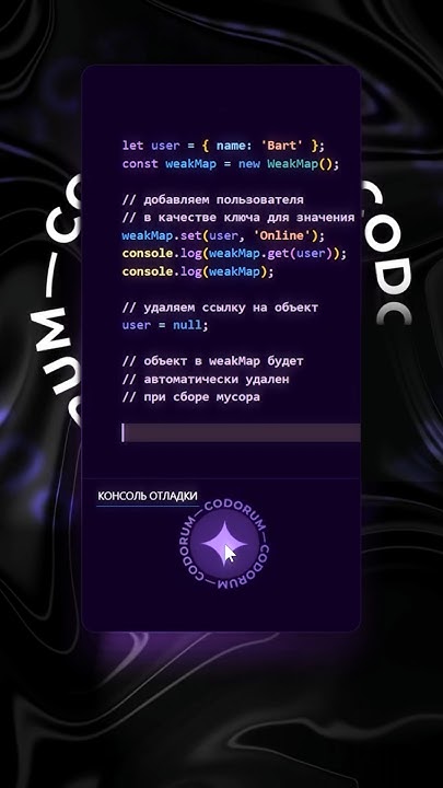 Что такое Weakmap в Javascript структура данных Weakmap в Javascript Javascript Js Frontend