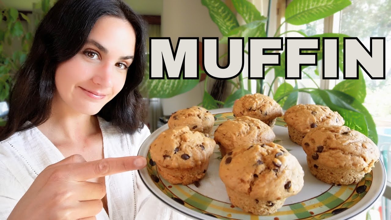 Muffin con gocce di cioccolato | senza glutine, zuccheri raffinati ...