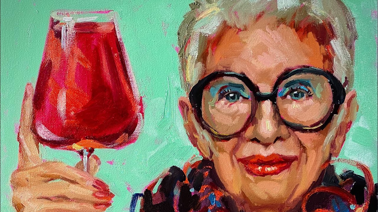 Alla Prima Portrait in 3 Minutes - YouTube