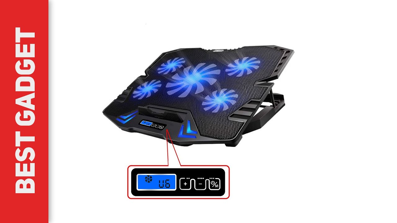 The Best Laptop Cooling Pads - TopMate C5 10-15.6 inch Review - YouTube