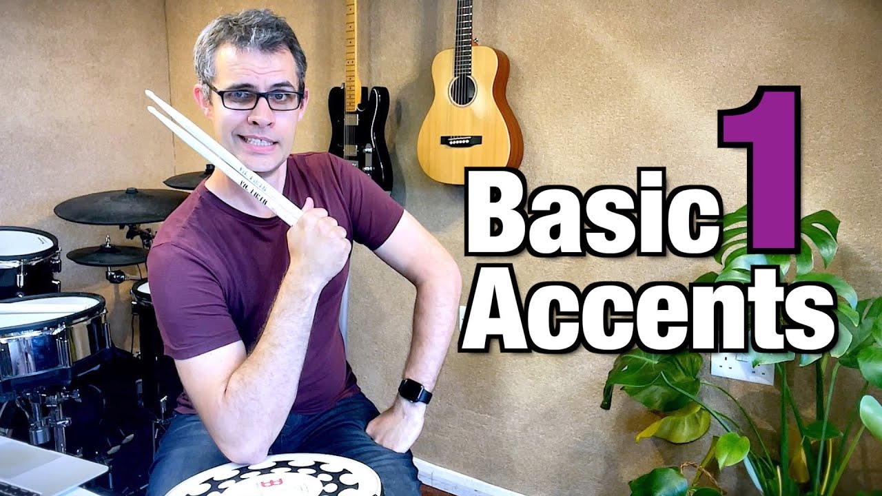 Basic Accents 1 | Drum Course - YouTube