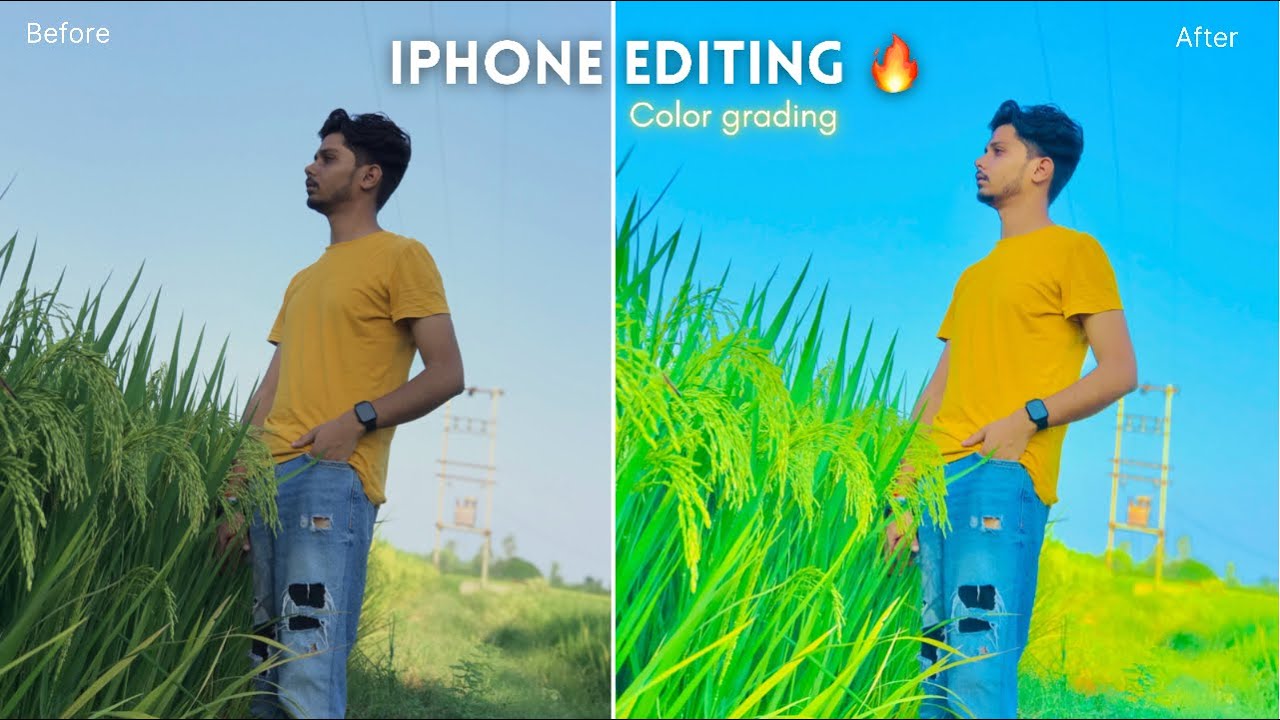Iphone editing 🔥 | photo editing tutorial | dev - YouTube