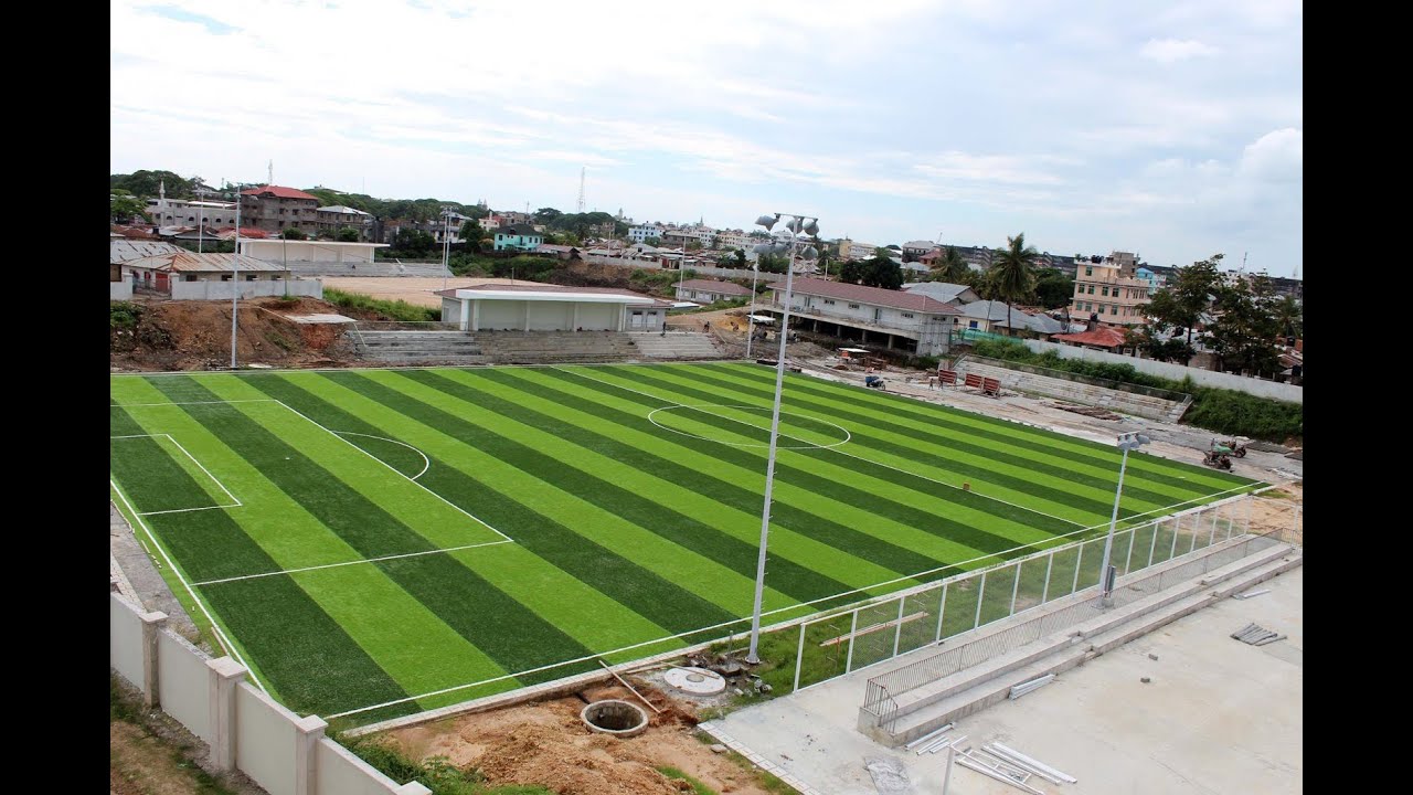 UWANJA HUU WA MPIRA ARUSHA NOMAA/WAJENGWA KAMA WA AZAM COMPLEX/WAZIRI ...