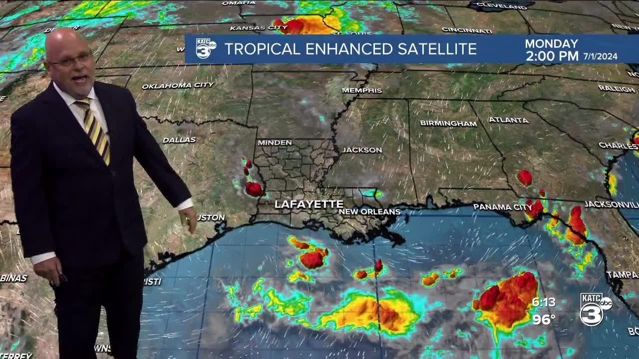 KATC Weather Forecast 6PM 07-01-24 - YouTube