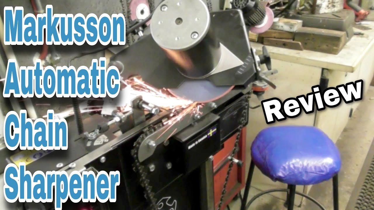 Markusson Grindomatic Automatic Chain Sharpener Review With Taryl 3 ...
