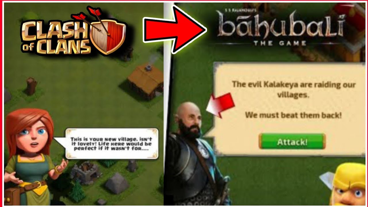 Why Kattappa Copied Clash Of Clans? You Will be shocked🤣 100% Photo ...