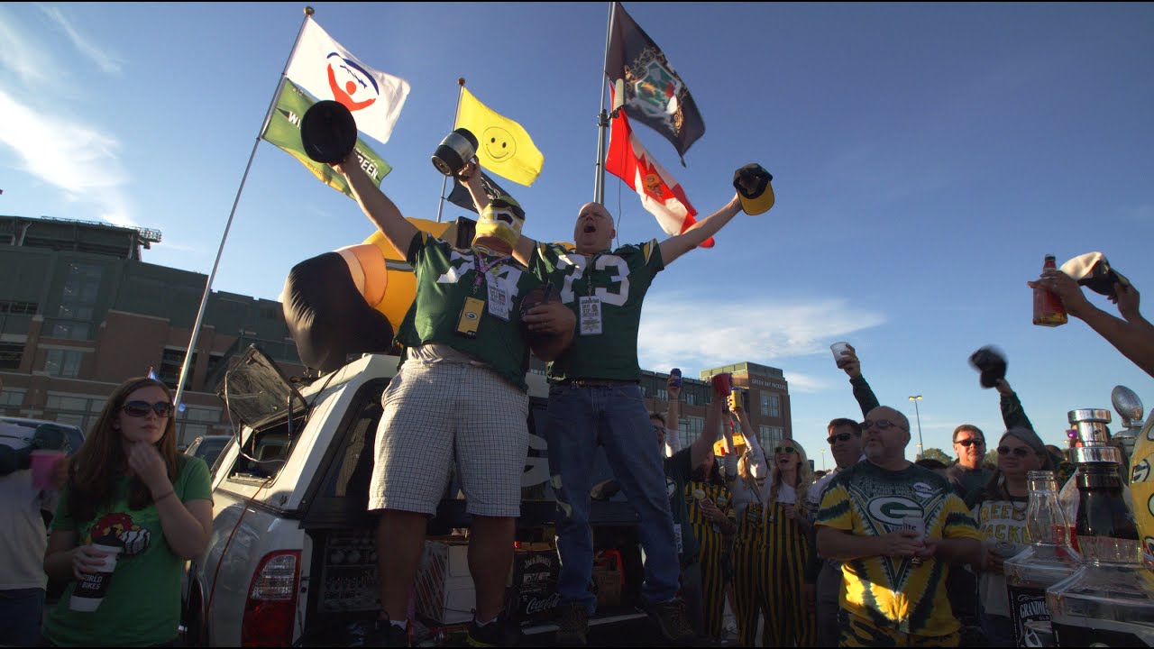 Green Bay Packers Tailgating 4K Packers vs Seahawks 9/20/2015 - YouTube