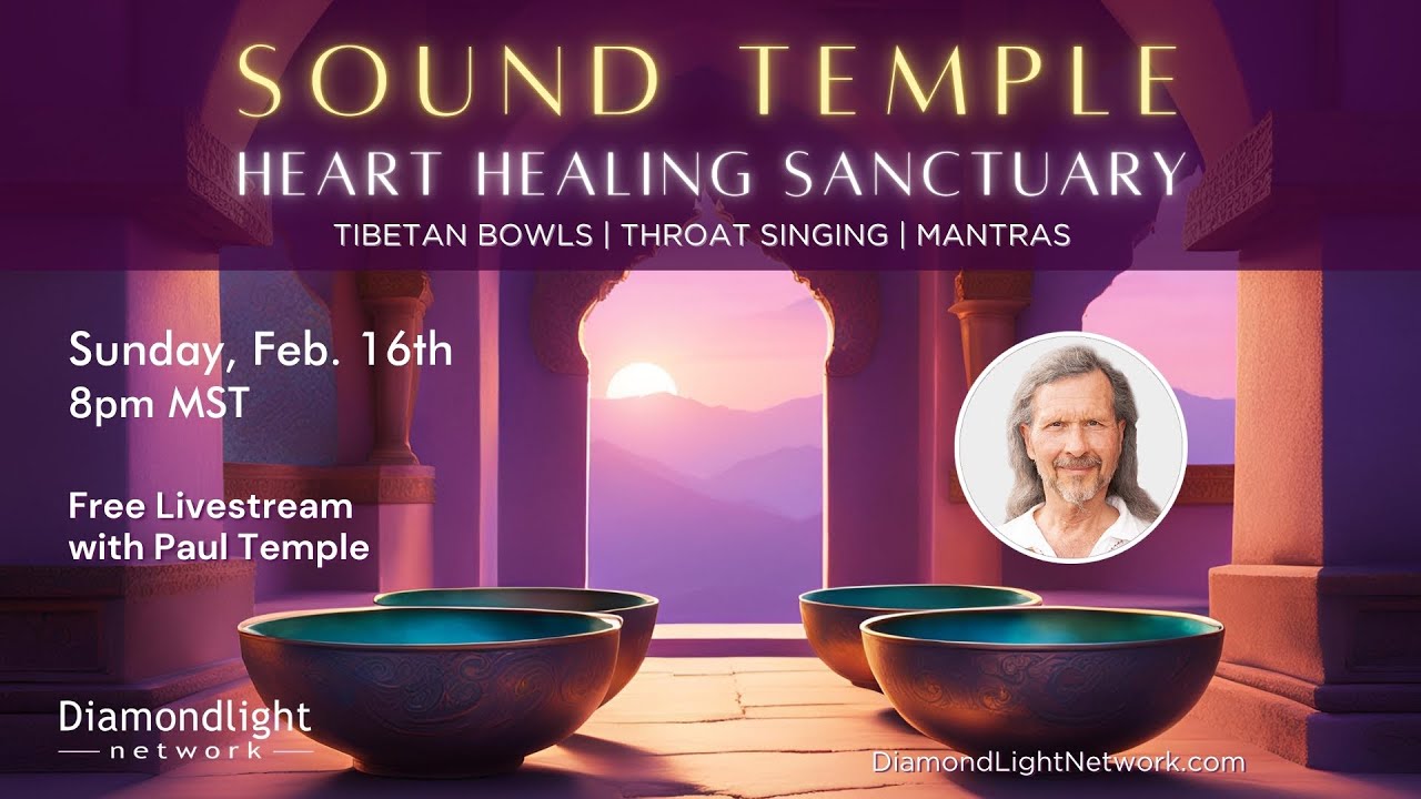 Sound Temple: Heart Healing Sanctuary - YouTube