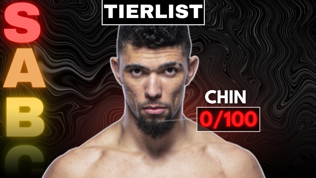 UFC Glass Chin Tier List - YouTube