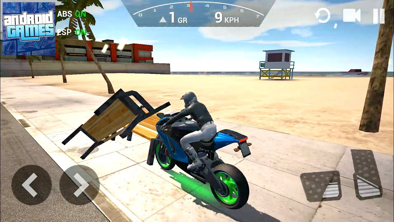 Ultimate Motorcycle Simulator #4 Cobalt Blue Sportbike - Android ...