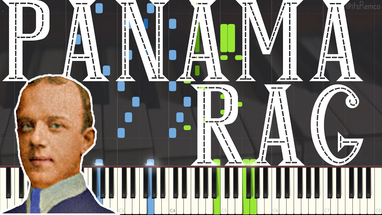 William C. Polla a.k.a C. Seymour - Panama Rag 1904 (Ragtime Piano ...