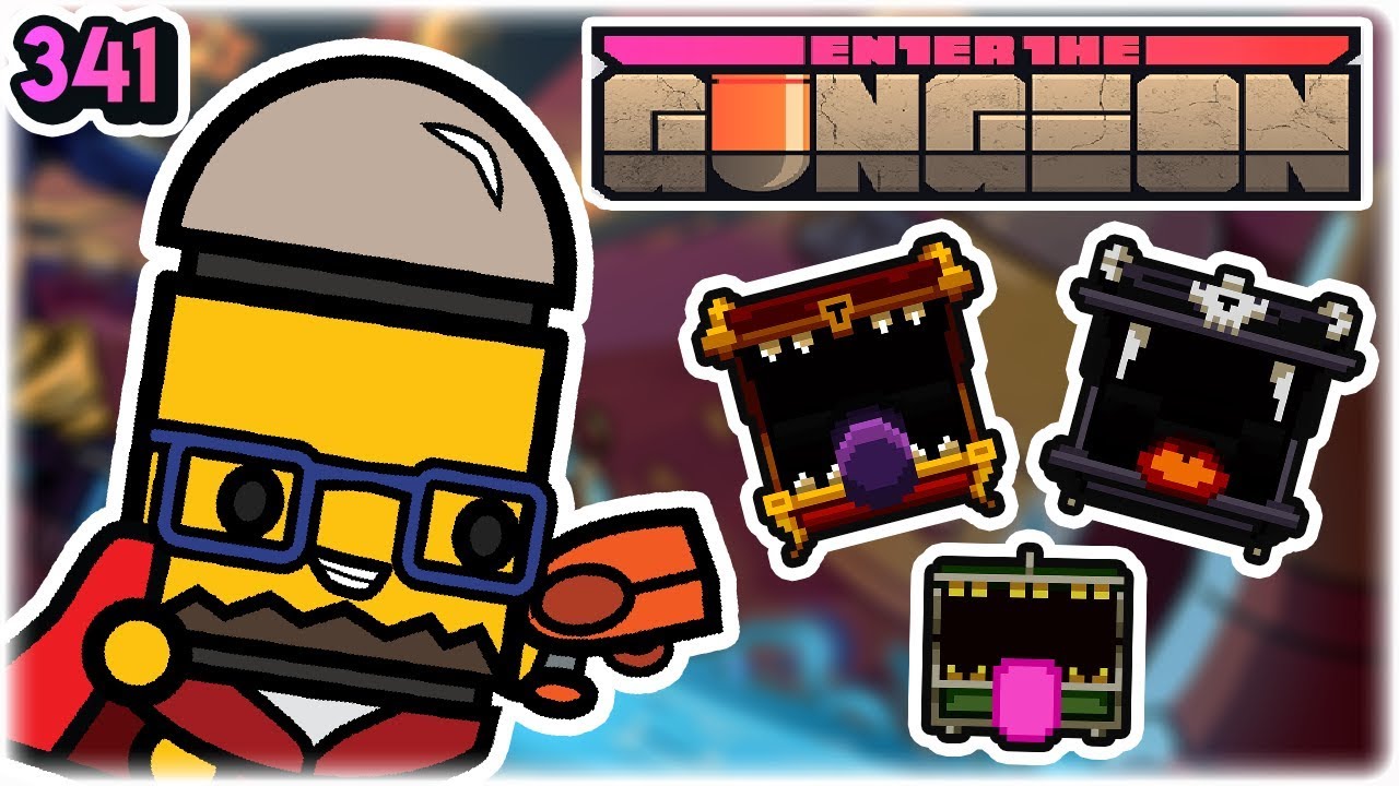 Mimic Killer Challenge Run | Part 341 | Let's Play: Enter the Gungeon ...