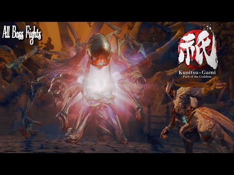 Kunitsu-Gami Path Of The Goddess Boss Fights 1st To Last