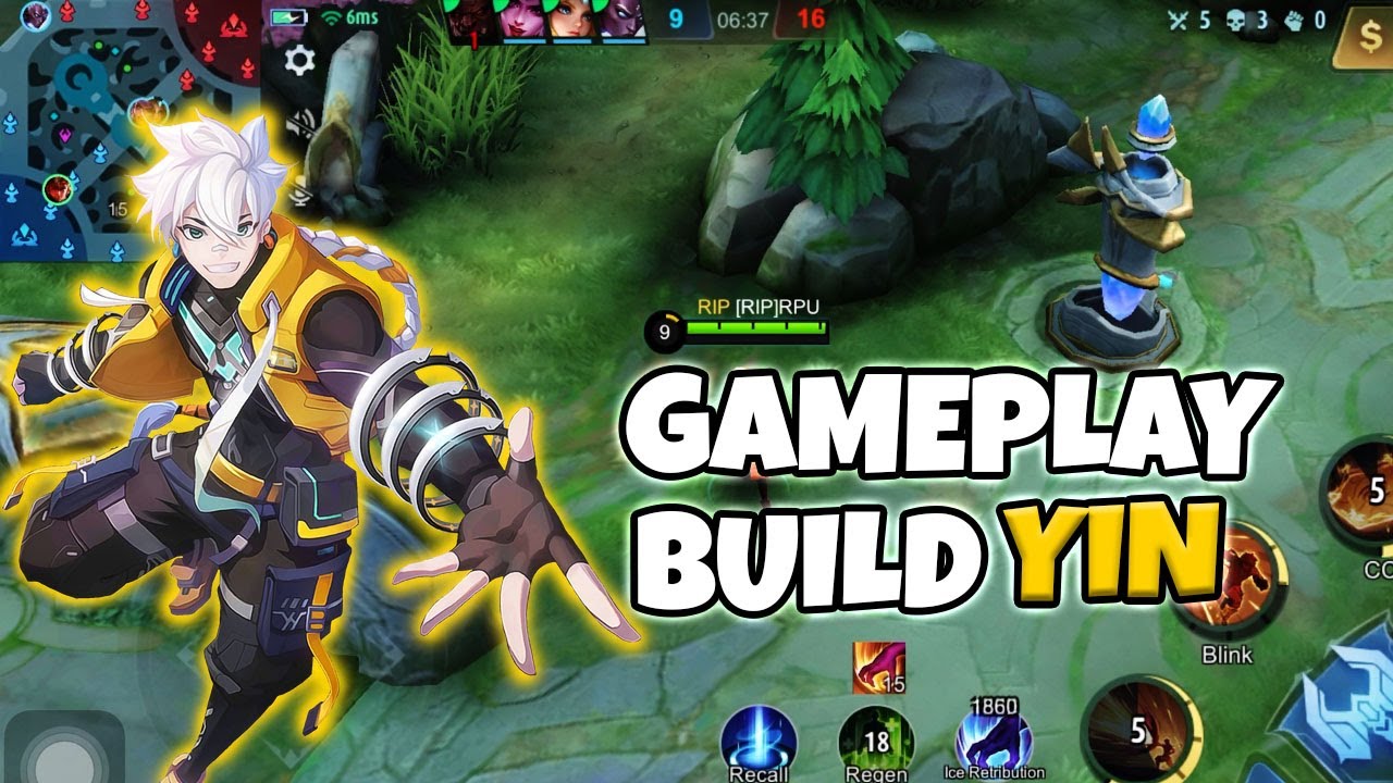 ITEM & BUILD YIN TERSAKIT 2023 CARA MAIN + COMBO YIN BUFF TUTORIAL ...