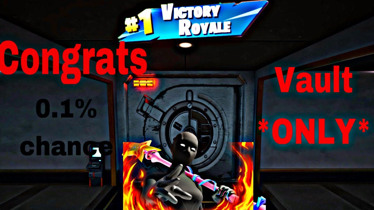 THE Vault LOOT ONLY challenge in Fortnite Chapter 2! - YouTube