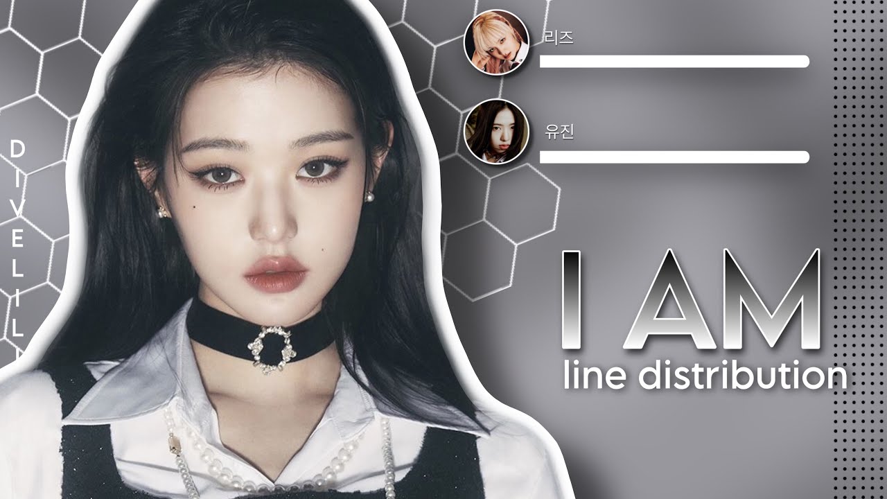 IVE ʚ₊˚‧ “I AM” line distribution || made by divelili - YouTube