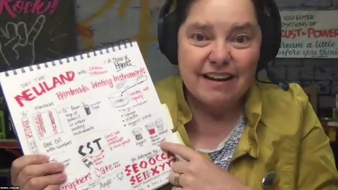 Sketchnoting for Calligraphers with Heather Martinez - YouTube