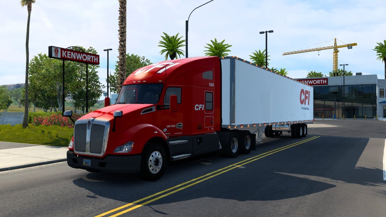 CFI Logistics | Exploring MHAPro Map | McDonalds run with Dryvan ...