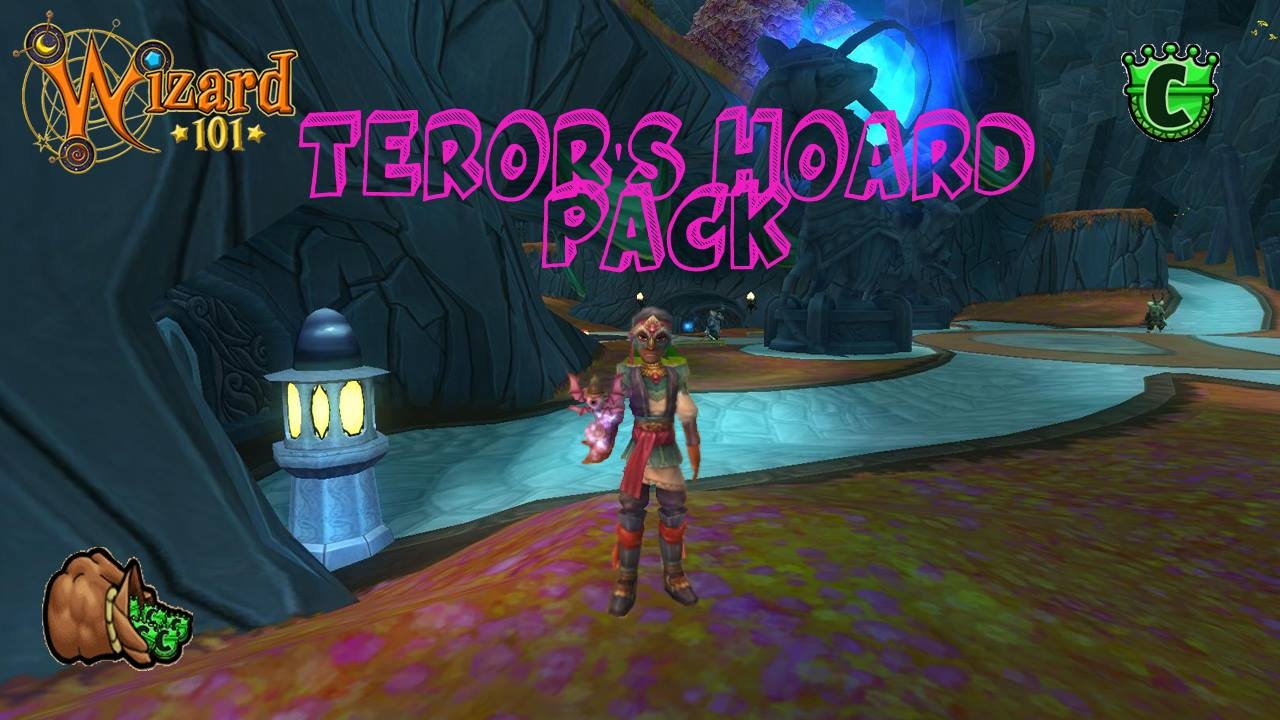 Wizard101: Terror Hoard Pack Opening - YouTube