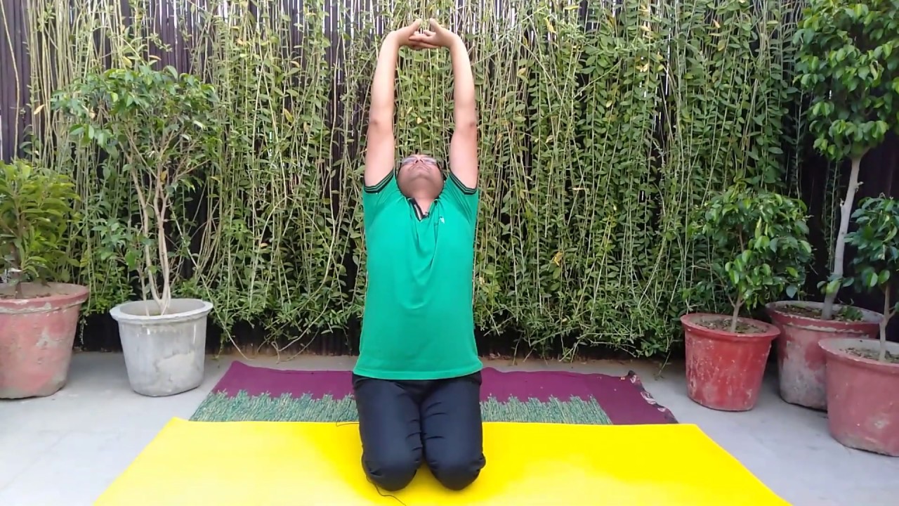 English Version of Hand Stretch Breathing by Dr Akhilesh Aggrawal - YouTube