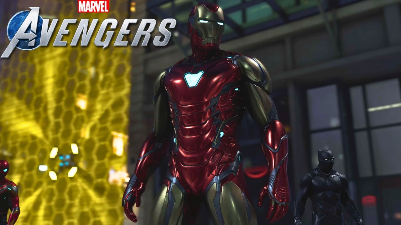 Marvel's Avengers Iron Man Endgame Suit Gameplay - YouTube
