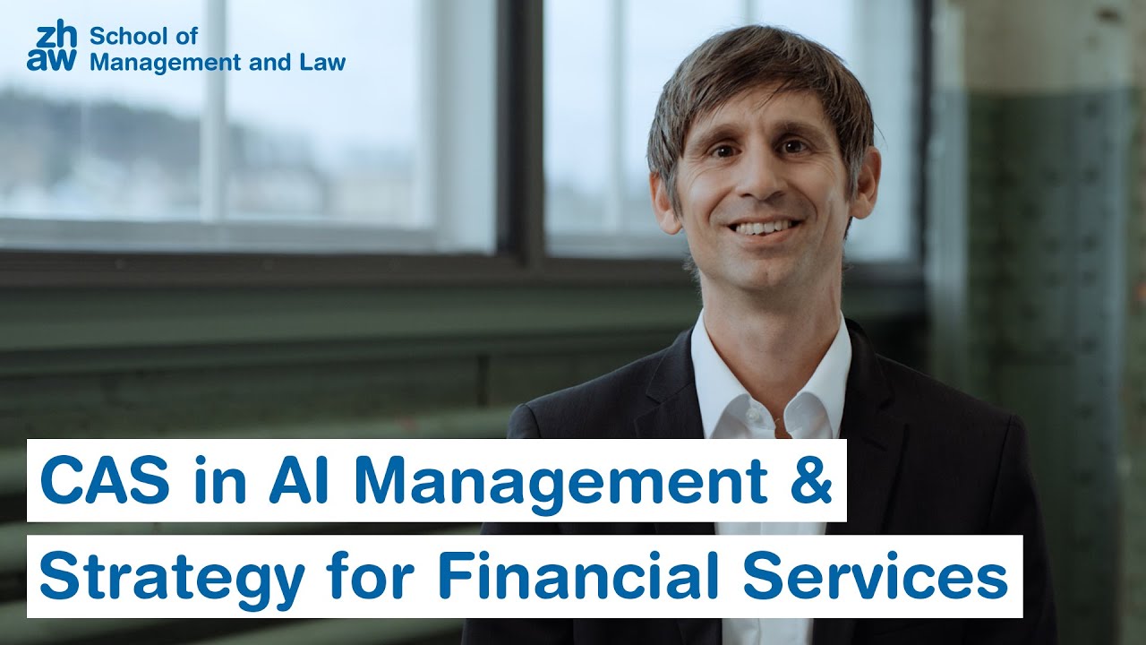 CAS AI Management & Strategy for Financial Services - YouTube