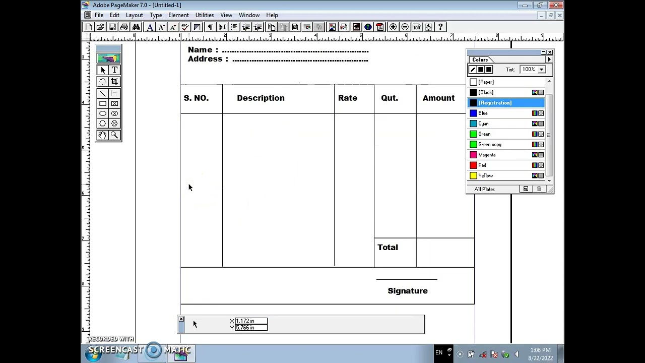 How To Design A Bill Book In Adobe Pagemaker 7 0 DMCOMPUTER306 Create How To Design A Bill Book In Adobe Pagemaker 7 0 DMCOMPUTER306 Create