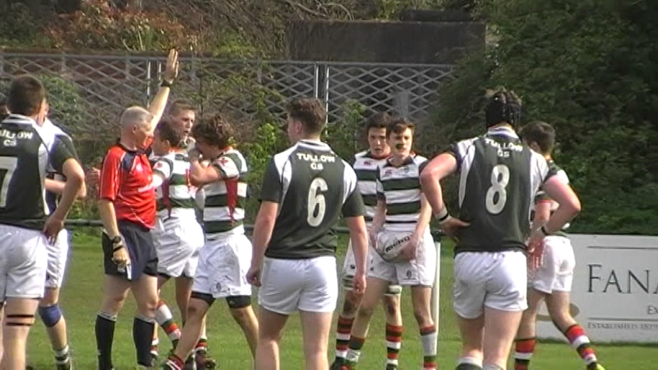 St. Columba's vs Tullow League final - YouTube
