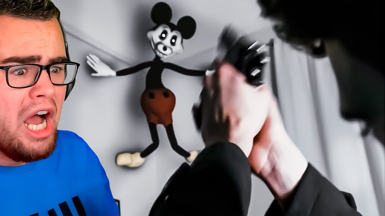 Reacting to MICKEY MOUSE.AVI In REAL LIFE! - YouTube
