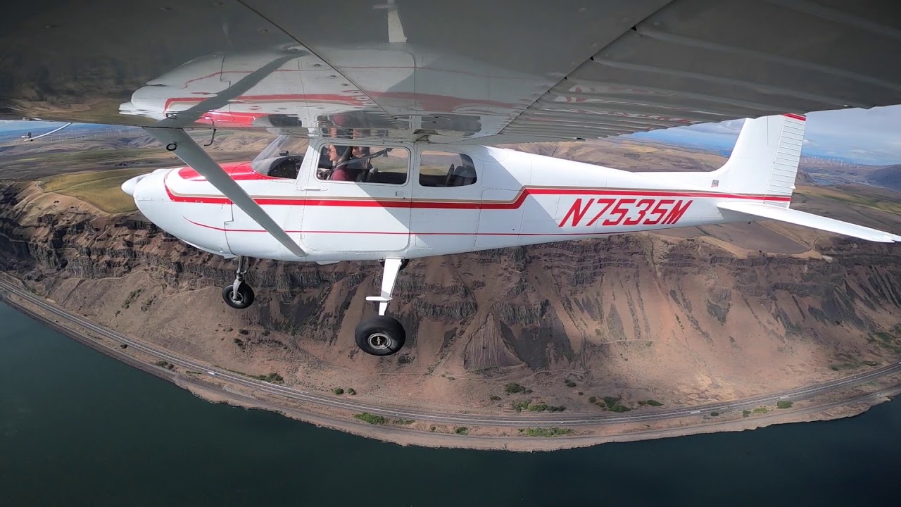 Washington State Airplane Camping Day 1 - YouTube