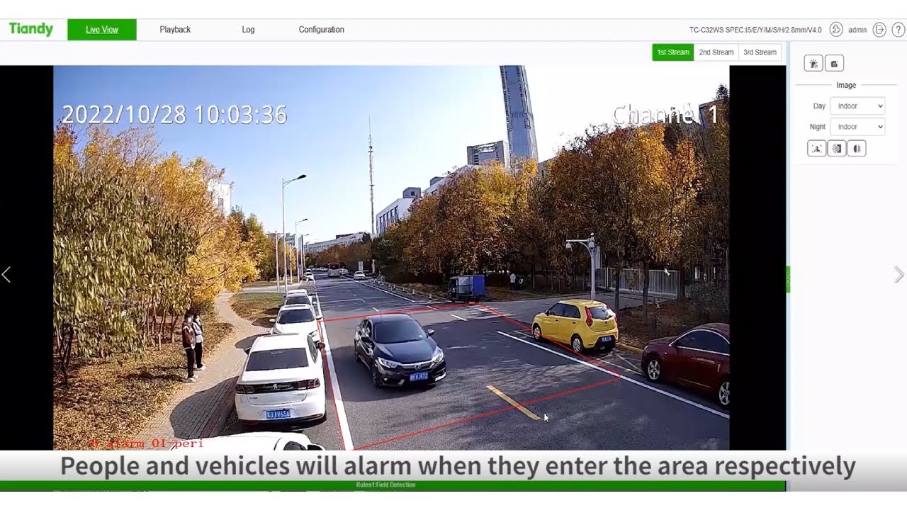 Tiandy SMD TC-C32WS - YouTube