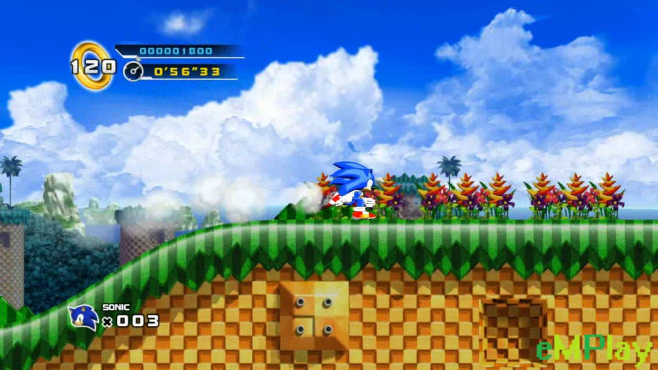 Sonic the Hedgehog 4 - Part 1 - Splash Hill Zone Act 1 - YouTube