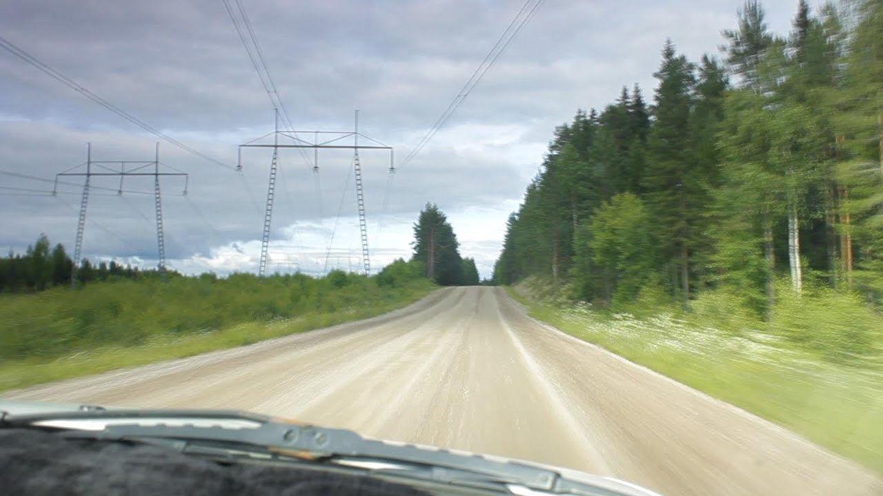Road trip - Finland, Kempele/Tyrnävä/Muhos border - YouTube