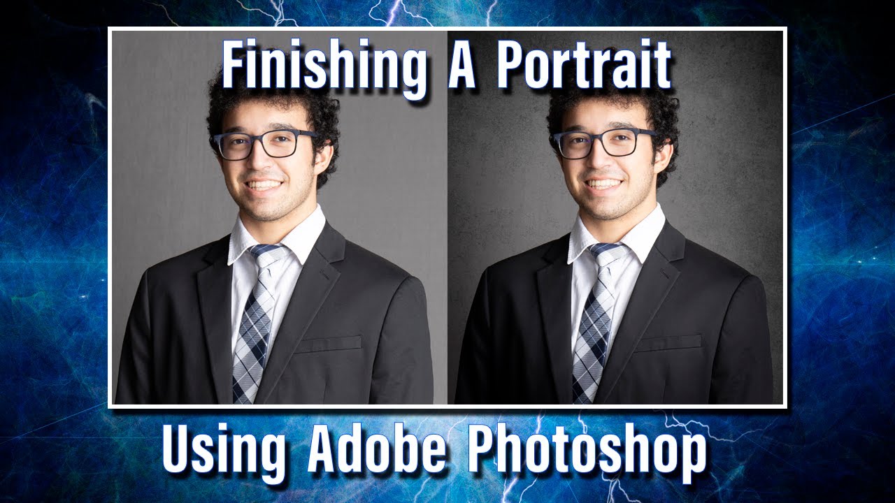 Finishing a portrait in Adobe Photoshop. - YouTube