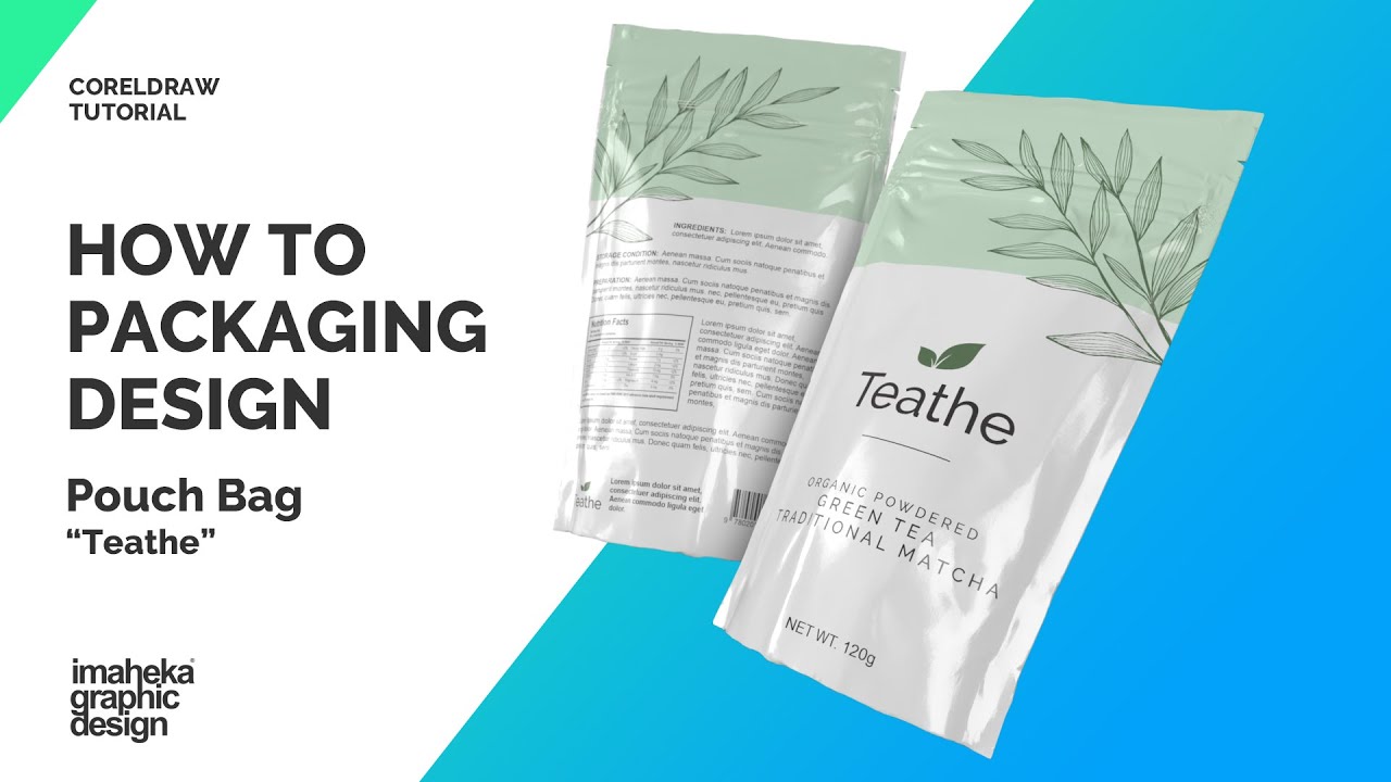 Create an Eye-Catching and Trendy Packaging Design Pouch Bag Using ...
