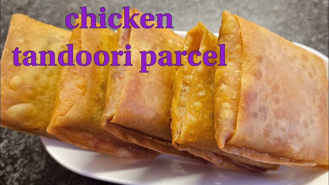 tandoori chicken parcel-chicken tandoori box pattice recipe - YouTube