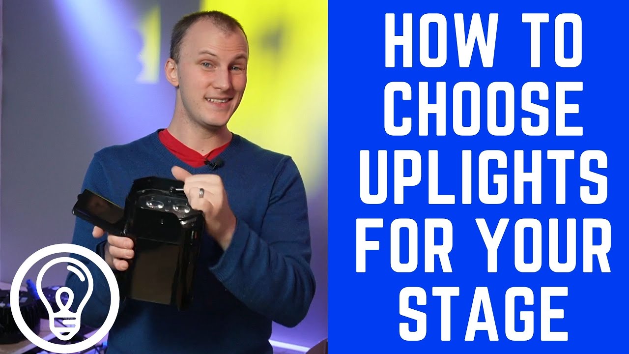 How to Choose Uplights for Your Stage - YouTube