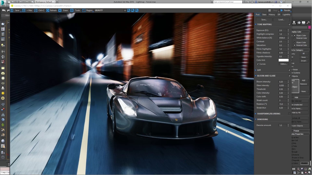 Enhancing a HDRI map for an Automotive Shot - YouTube