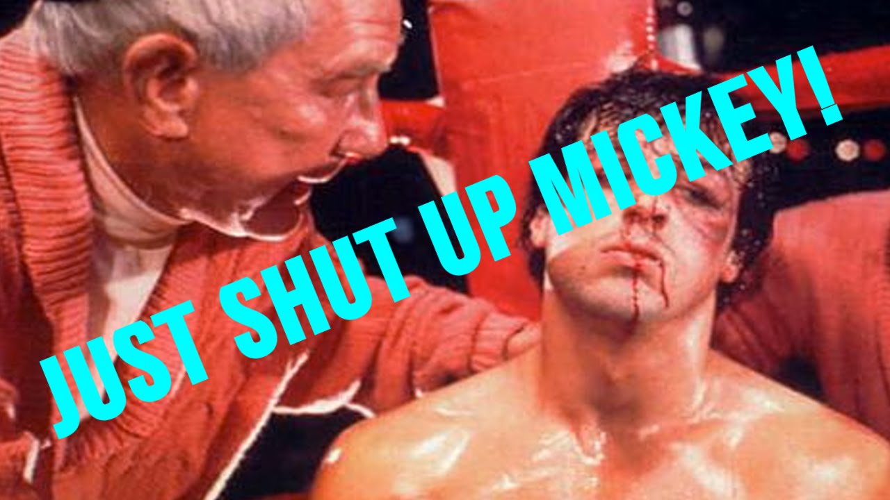 Rocky Legends: Speed Bag Training (w/Commentary) | JUST SHUT UP MICKEY ...