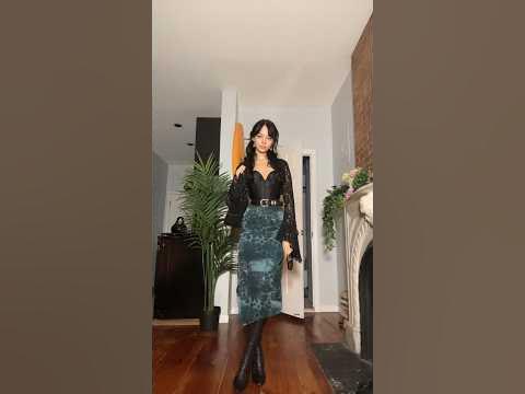 styling a bodycon dress - YouTube