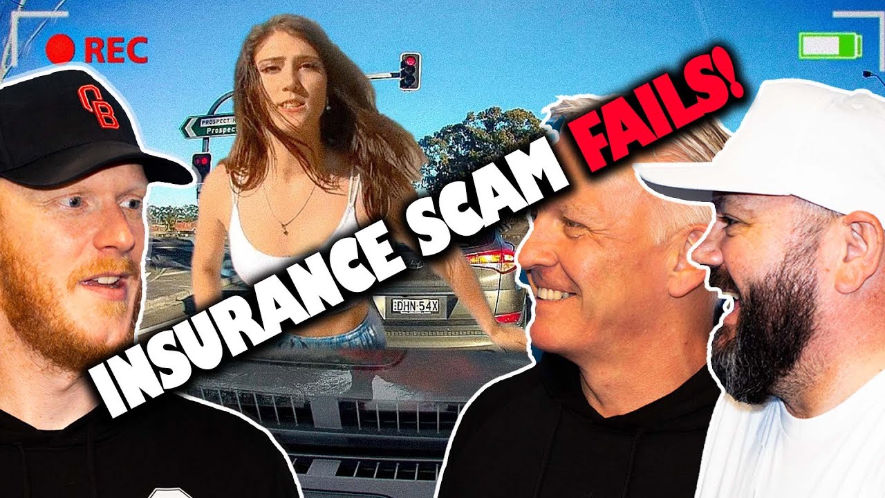 10 Insurance Scam Fails Caught on Camera! REACTION | OFFICE BLOKES ...