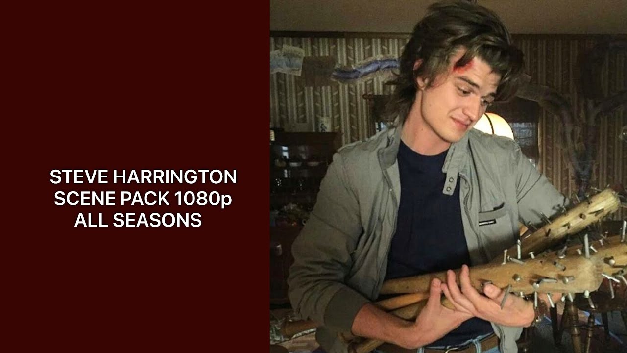 STEVE HARRINGTON SCENE PACK (all seasons 1080p w Sharpen + Brightness ...