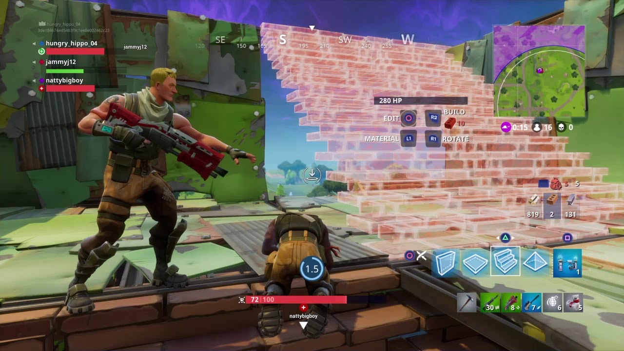 DESTROYING THE WHOLE OF CARAVAN PARK AND BUILDING MEGA BASE|Fortnite ...