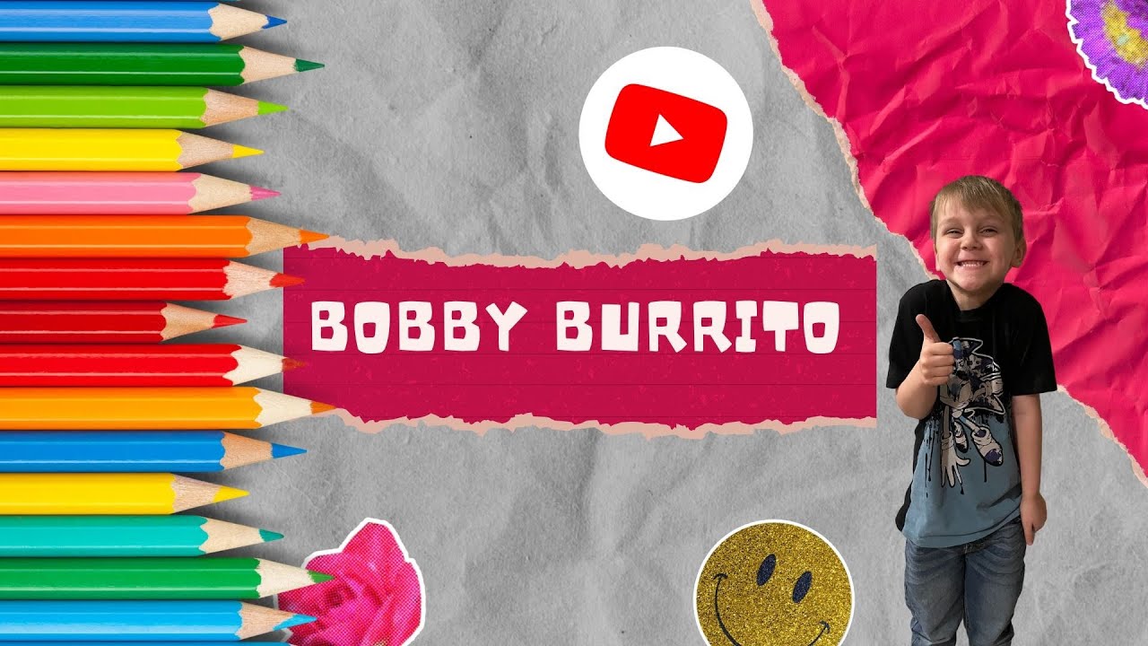 Bobby Burrito draws game characters - YouTube