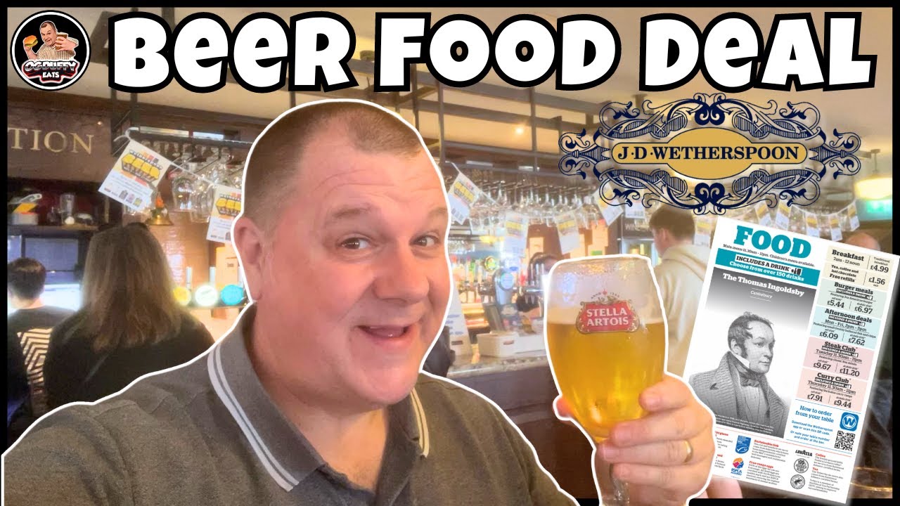 Wetherspoons 3 X Small Plates + BEERS - FULL Review - YouTube