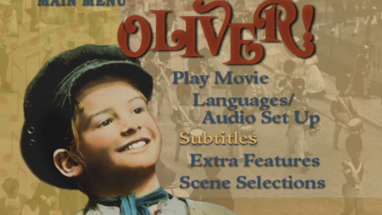 Oliver DVD Menu - YouTube