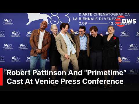 Robert Pattinson, Phoebe Bridgers And “Primetime” Cast Hold High-Profile Press Conference | AA14