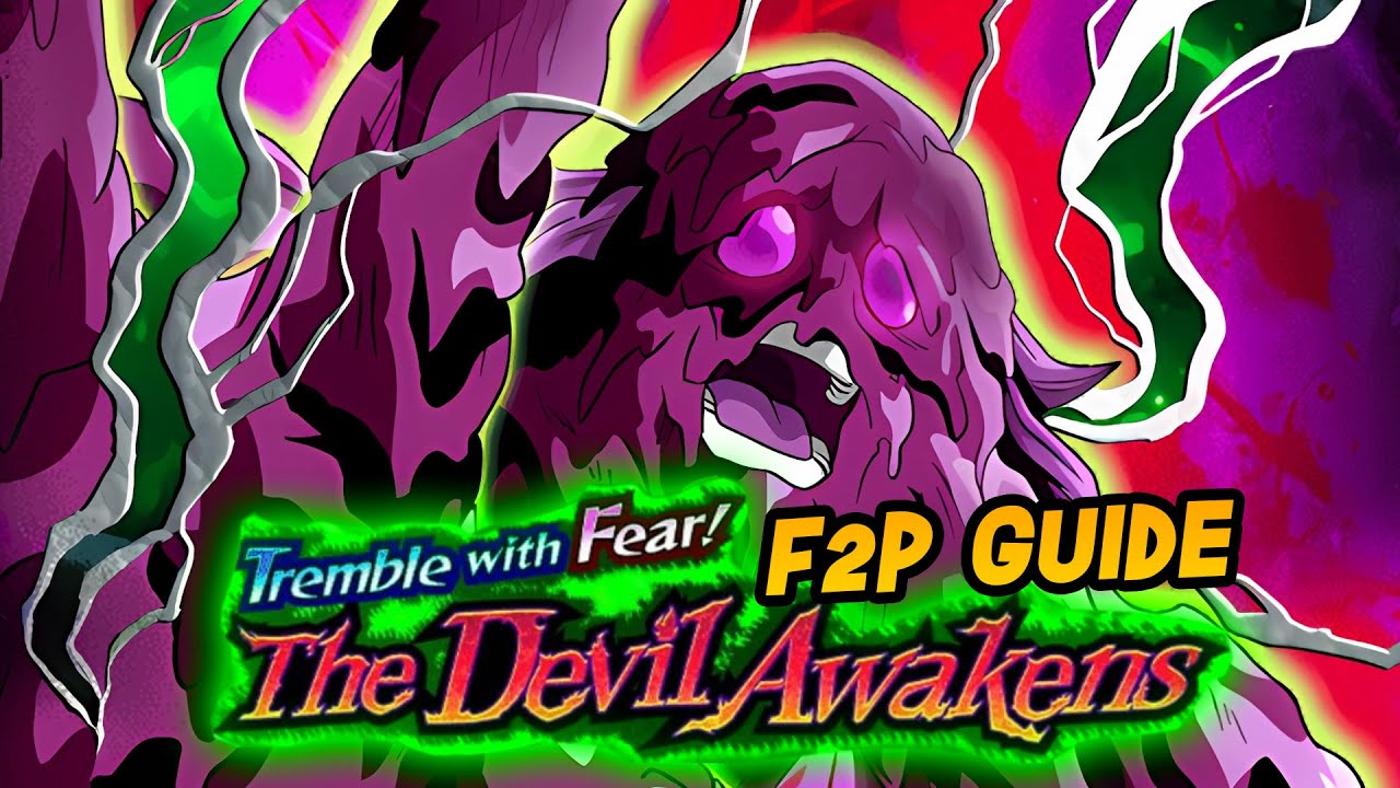 Tremble with Fear! The Devil Awakens Event VS BIO-BROLY with F2P Teams ...